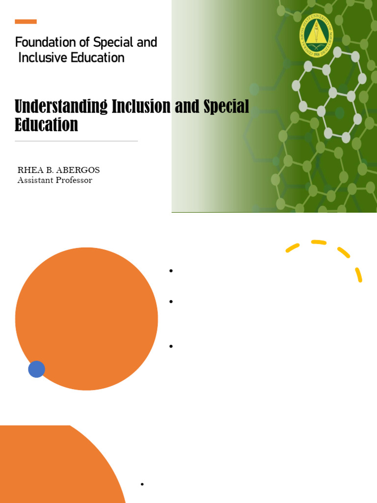 Understanding Inclusion and Special Education | PDF | Inclusion ...
