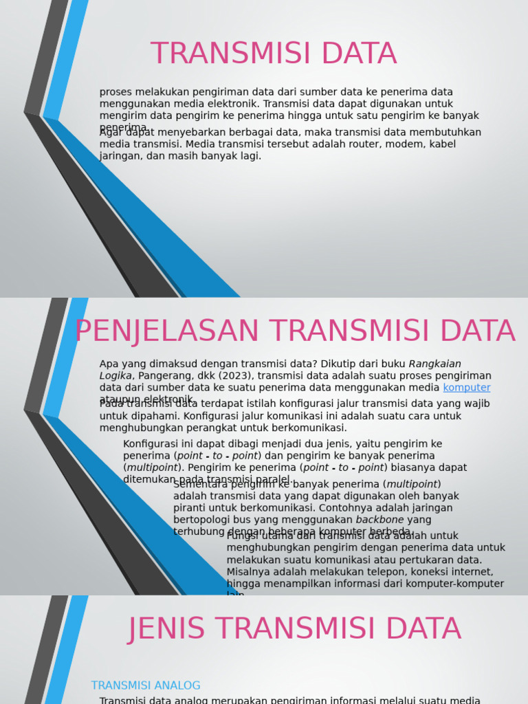 Materi Transmisi Data | PDF