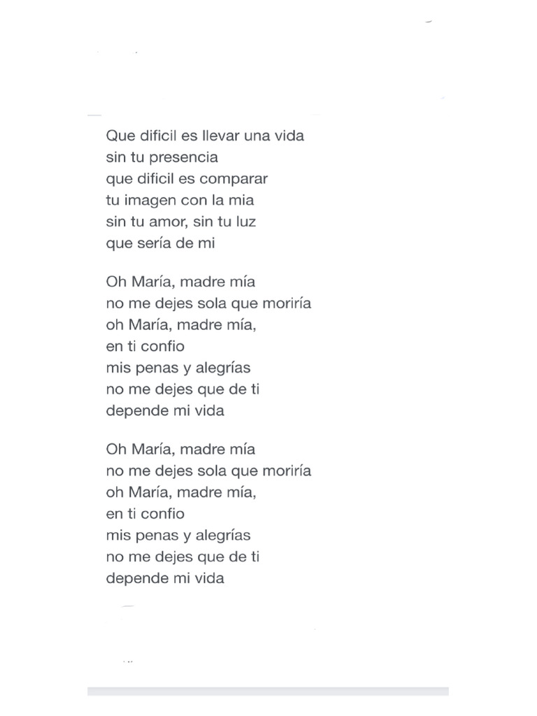 Oh Maria | PDF