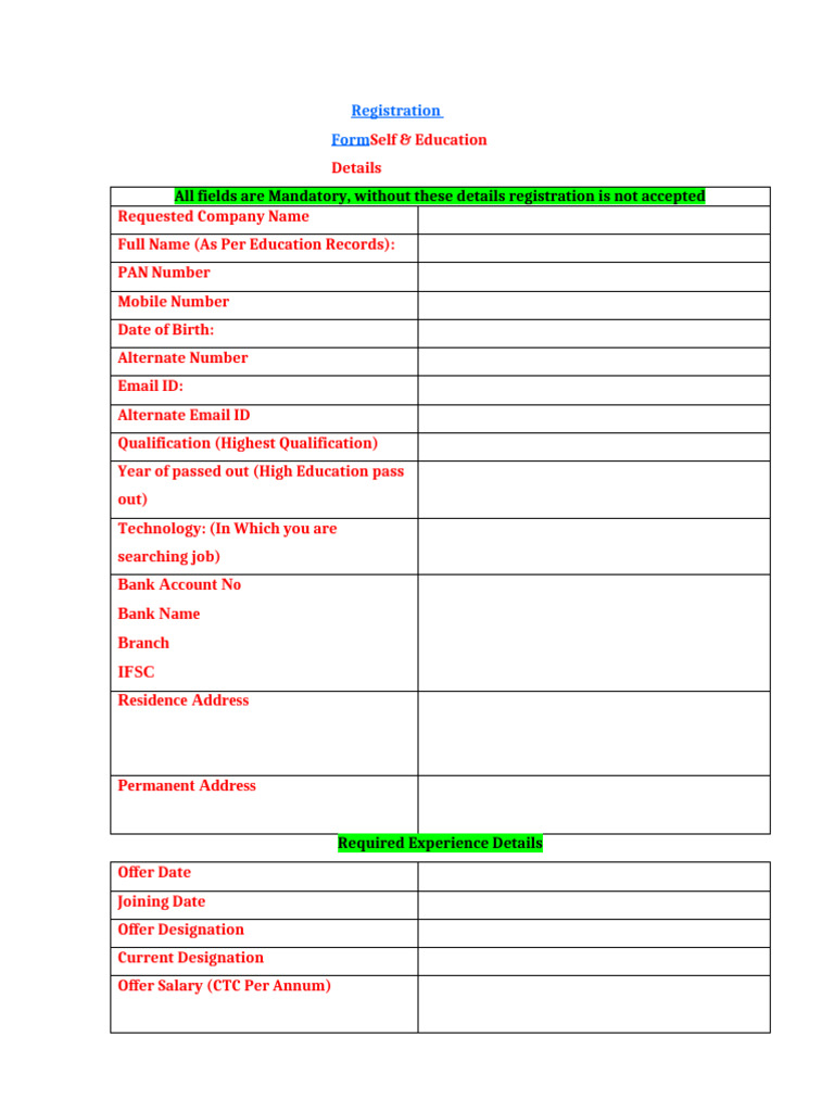 Exp - Form - 2022-03 | PDF