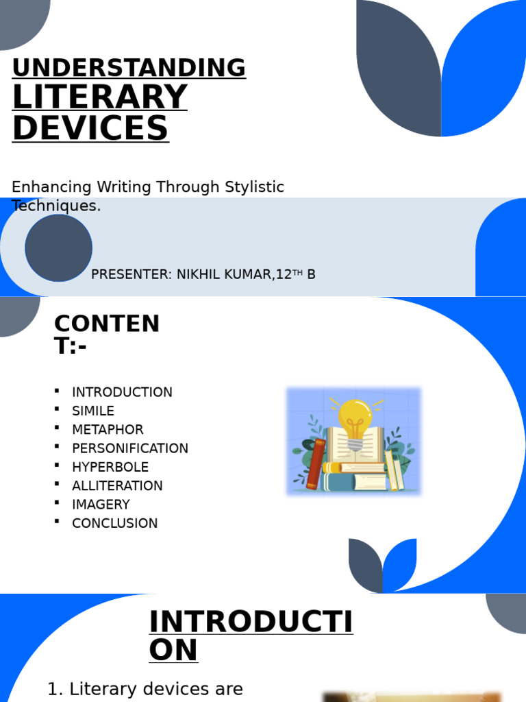 Understanding Literacy Devices | PDF