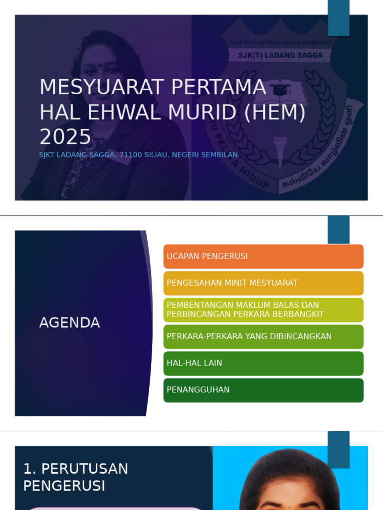 Mesyuarat Pertama Hem 2025 | PDF