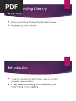 Literary Devices Worksheet | PDF | Metaphor | Linguistics