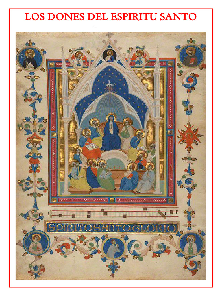 1.LOS DONES DEL ESPIRITU SANTO, Don de Temor - Dom Gueranger | PDF ...
