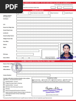 Gazetted Form For Aadhaar Enrolment | PDF