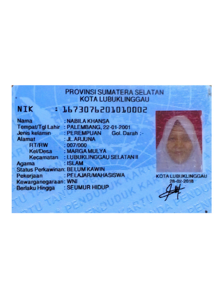 KTP Nabila | PDF