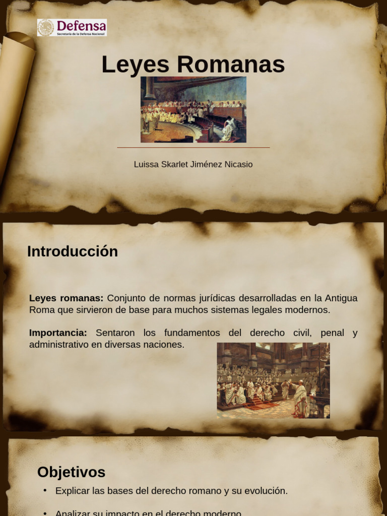 leyes romanas | PDF | Ley romana | imperio Romano