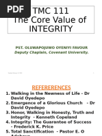 Integrity Value Experience 3 Worksheet | PDF