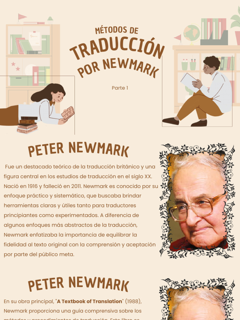 Métodos de Traducción (Por Newmark) Parte 1 | PDF | Traducciones ...