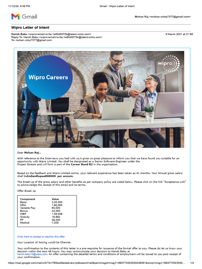 wipro | PDF | Business