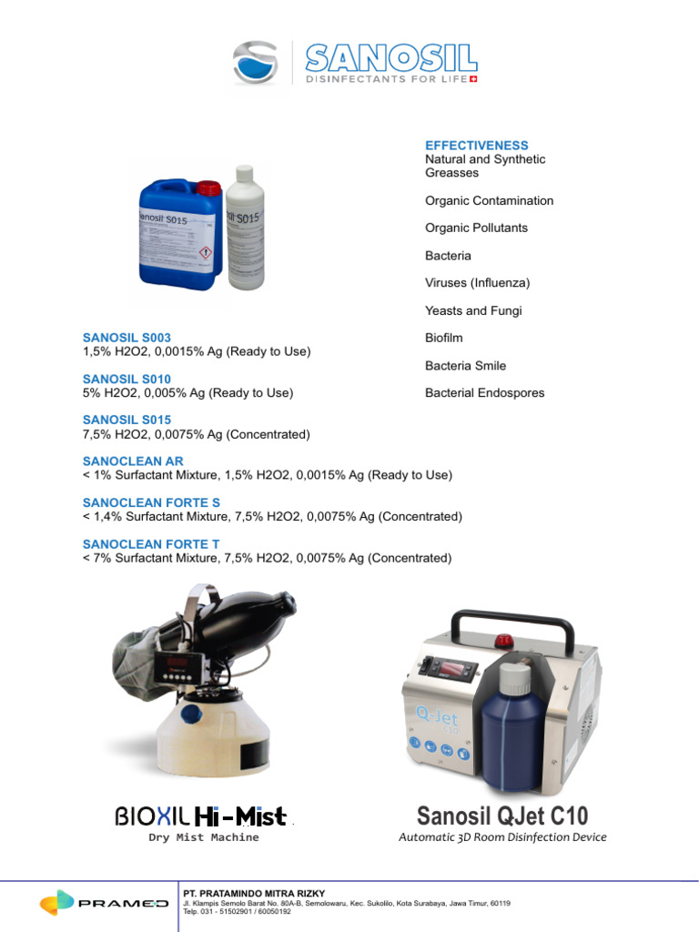 Poster Sanosil | PDF