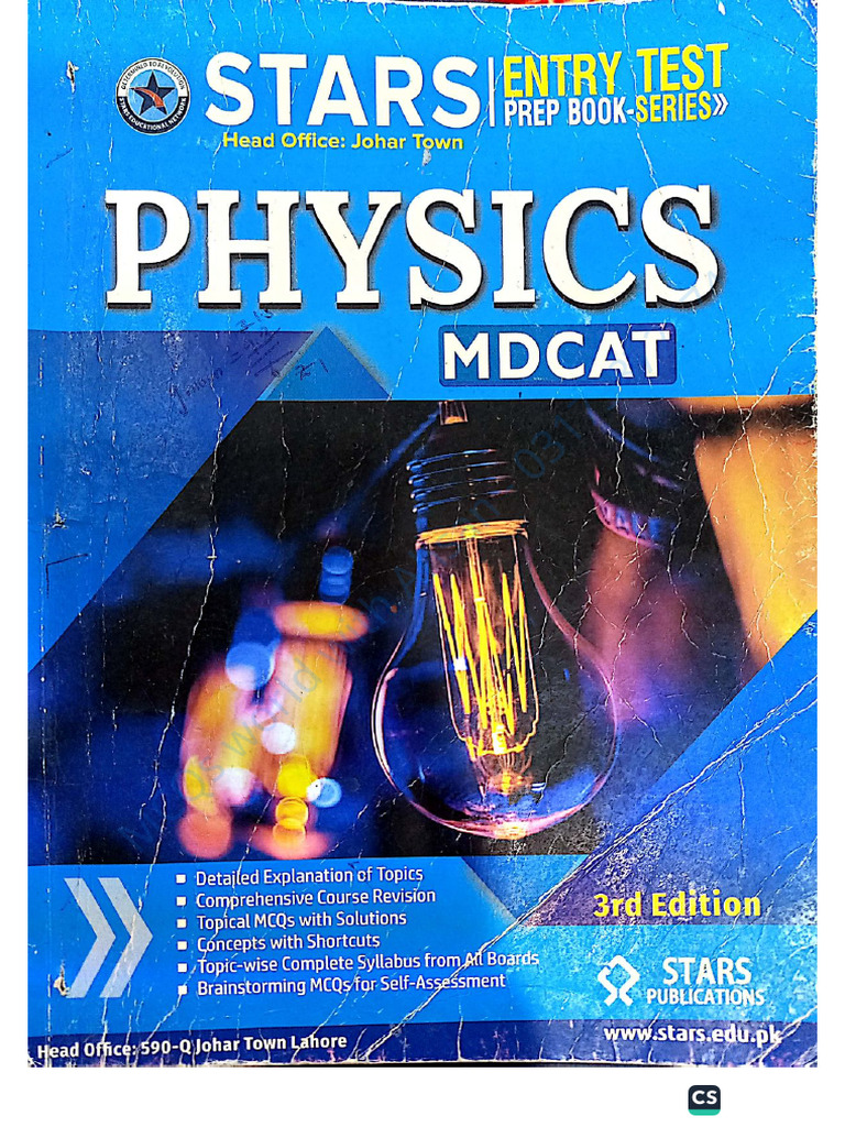 Stars Physics Prep Book 2023 (3rd Edition) - MCQs World With Ahsan | PDF