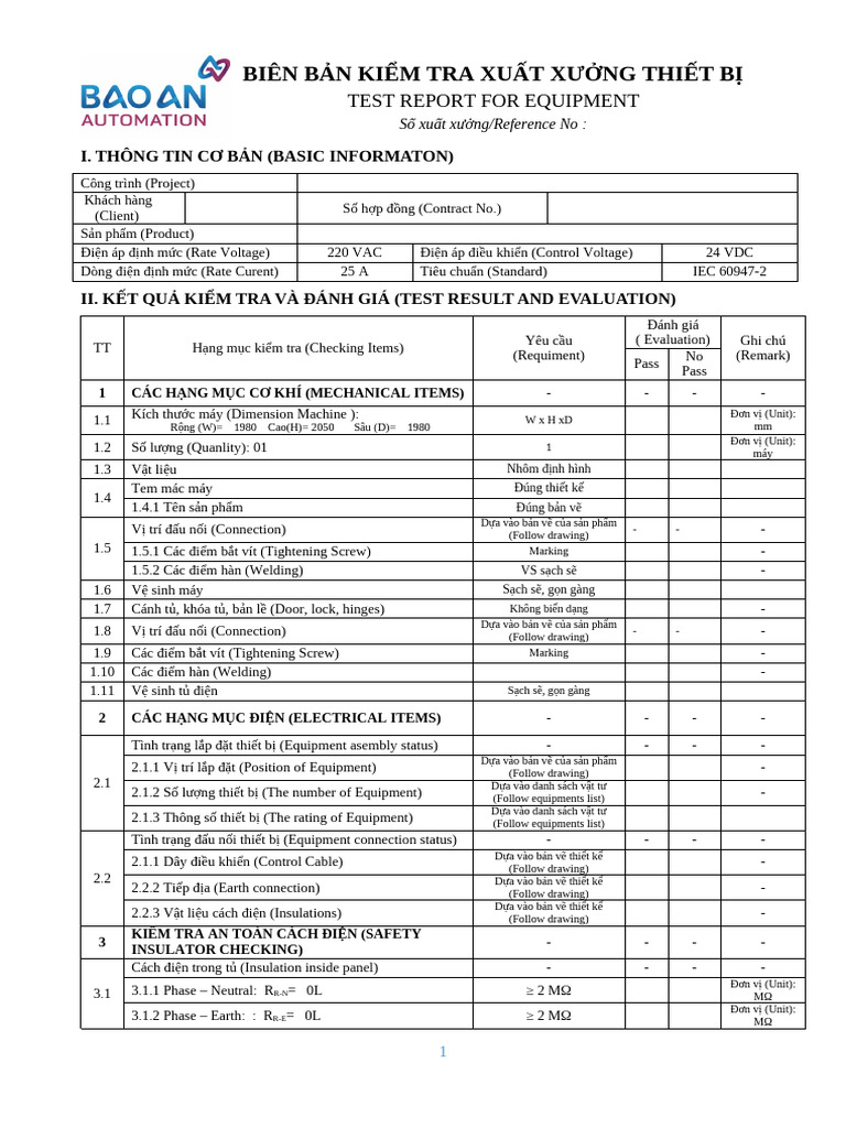 BBXX Form | PDF