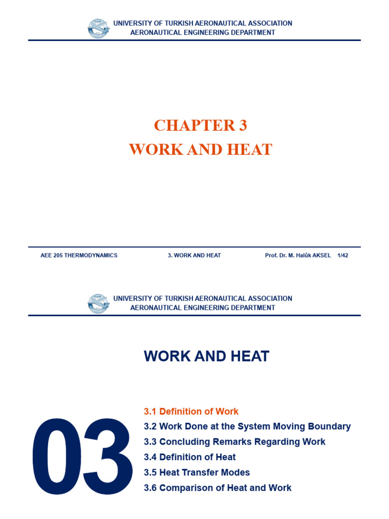 Thermodynamics: Work and Heat | PDF | Heat | Heat Transfer