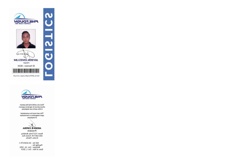 Id Format Print | PDF