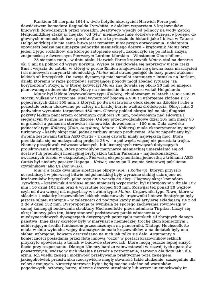 Zatopienie MAINZA | PDF