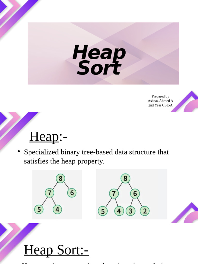Heap Sort | PDF