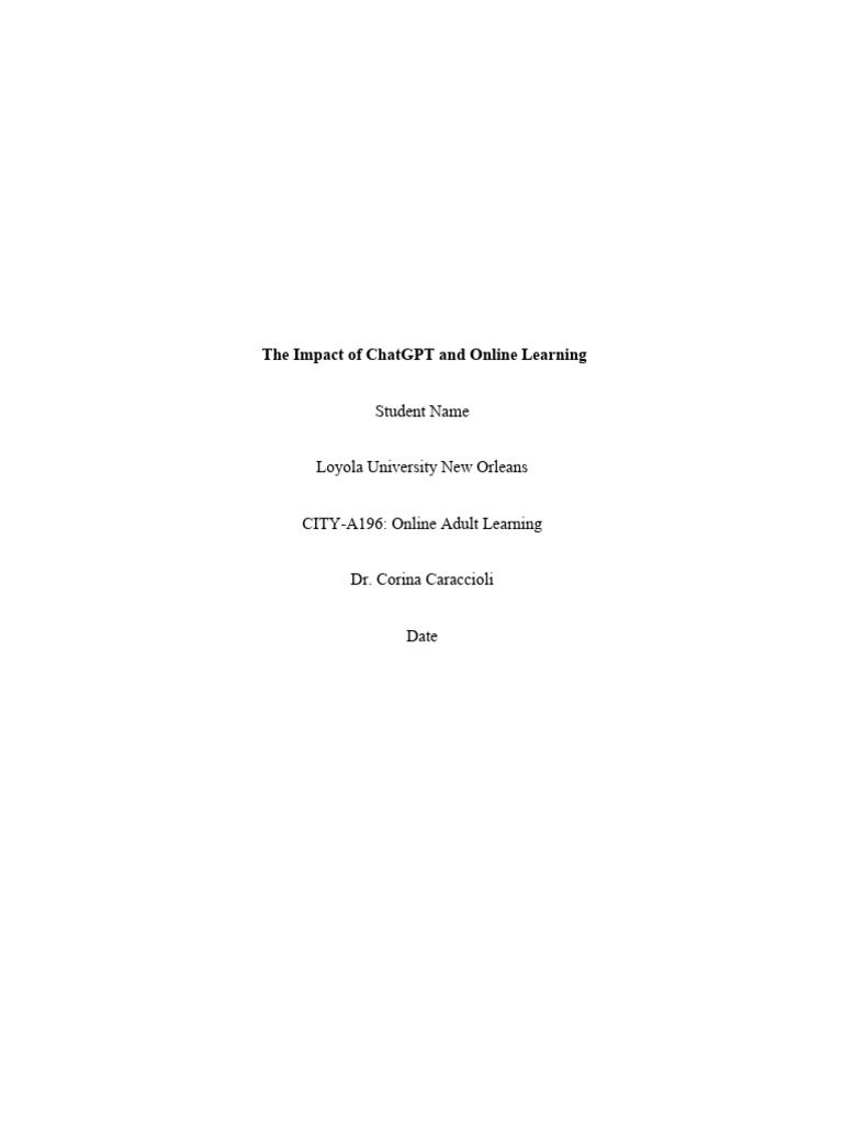 Example CITY-A196 - Mini-Research Paper | PDF | Educational Technology ...