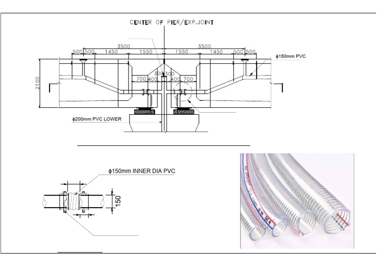 Viaduct Drainage Pipe With Flexible Joints. | PDF