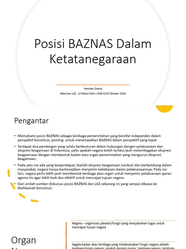 Baznas Rakornas Laz | PDF