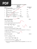 Class11 Log Questions and Solutions | PDF | Mathematics | Arithmetic