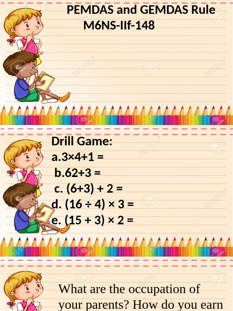 PEMDAS | PDF | Mathematics | Algebra