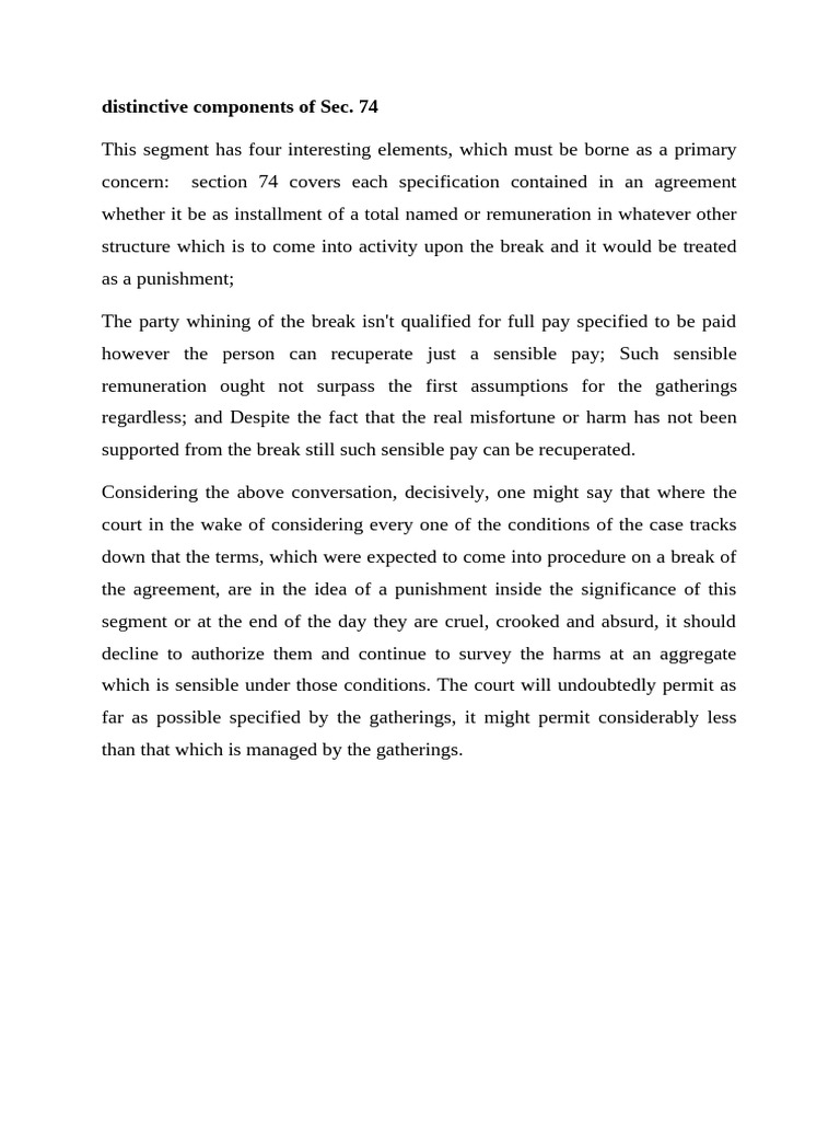 distinctive components of Sec | PDF