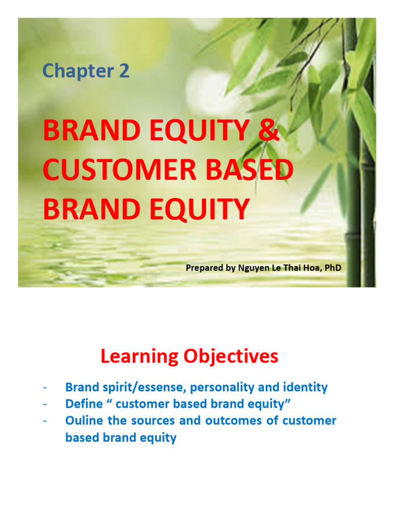 Understanding Customer-Based Brand Equity | PDF | Brand | Equity (Finance)