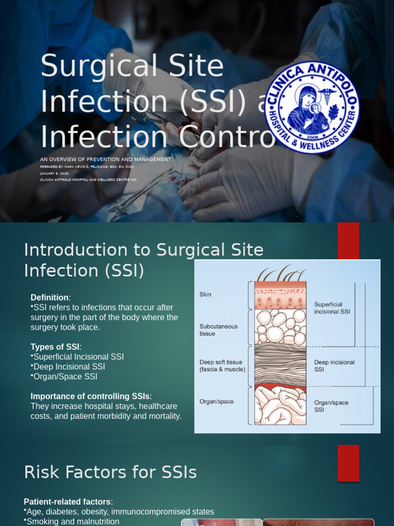 Surgical Site Infection (SSI) and Infection | PDF | Surgery | Infection