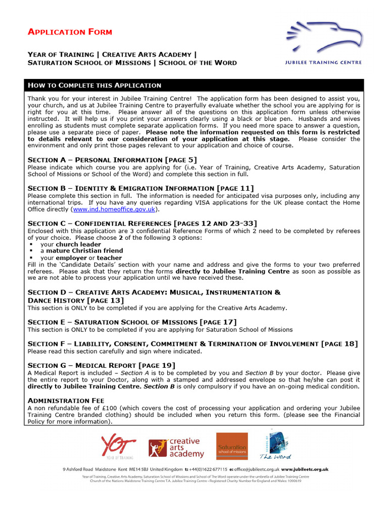 JTC-Application-Form | PDF