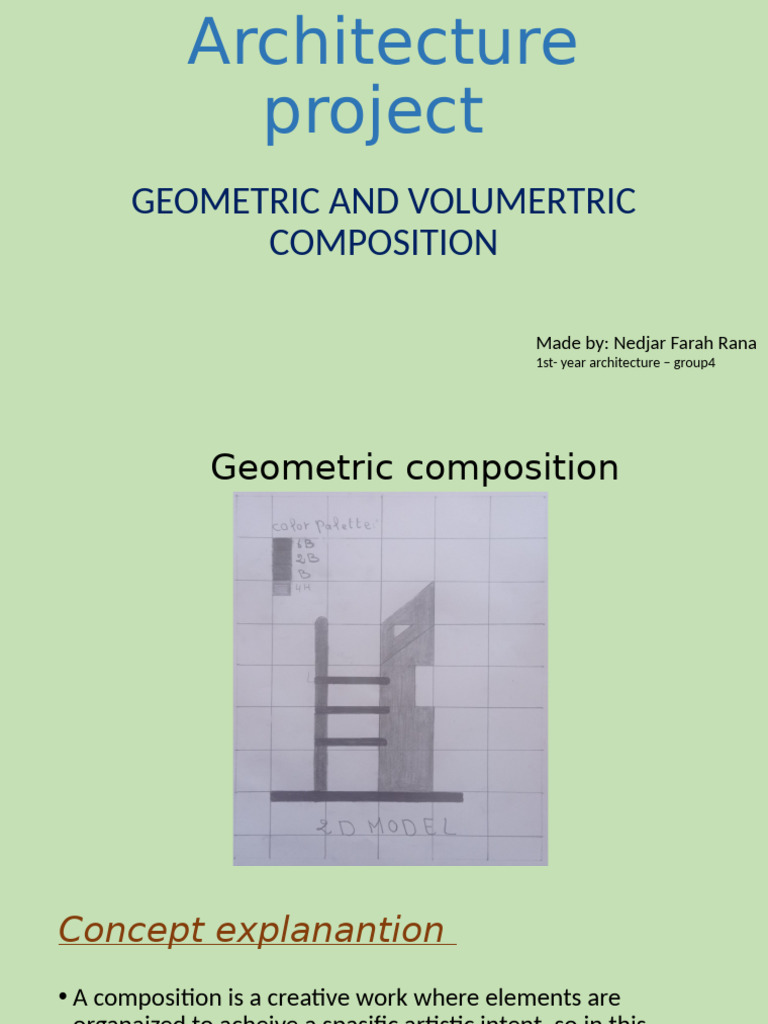 Geometric & Volumetric Architecture Design | PDF