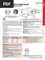 SPD910 Differential Air Pressure Switch | PDF | Switch | Pressure ...