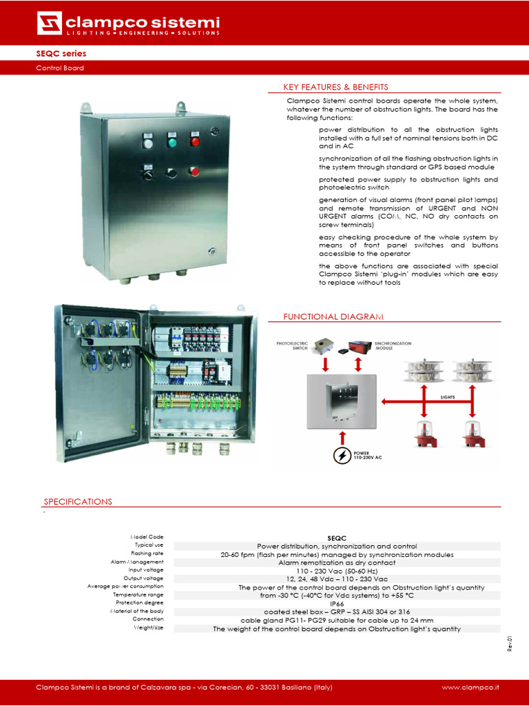 SEQC Control Board Features Overview | PDF | Electric Power ...