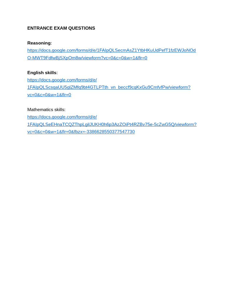 EE Sample Questions | PDF