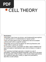 Cell Theory Timeline | PDF