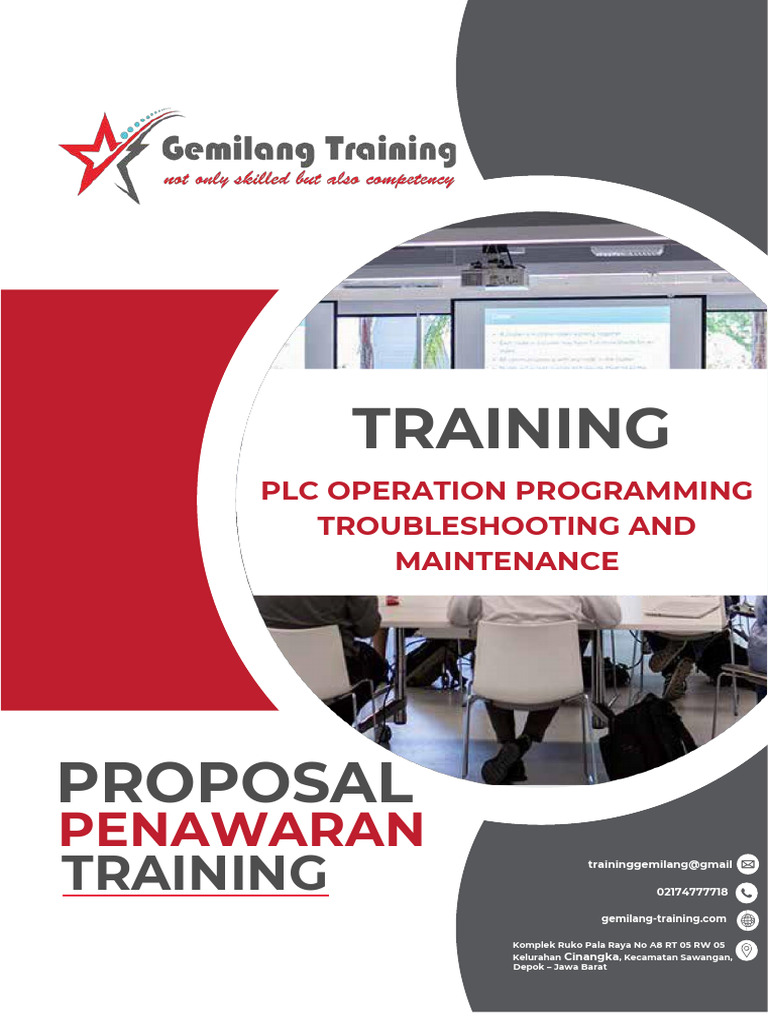 PLC Training Proposal: Programming & Maintenance | PDF | Programmable ...
