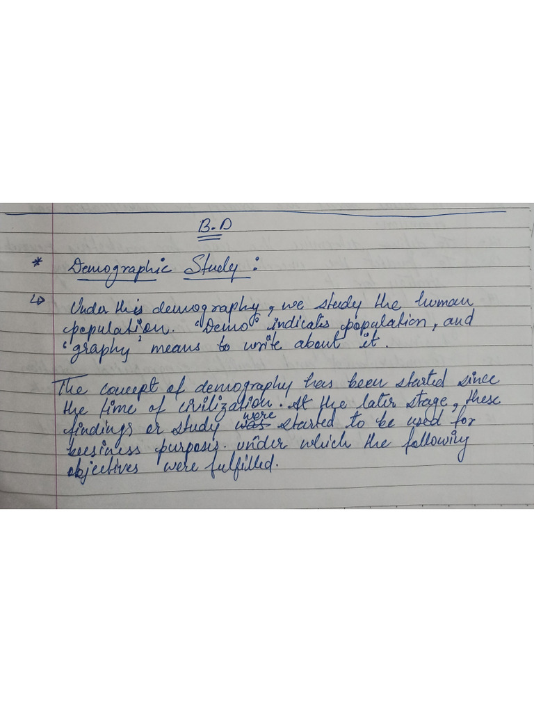 Demo Notes | PDF