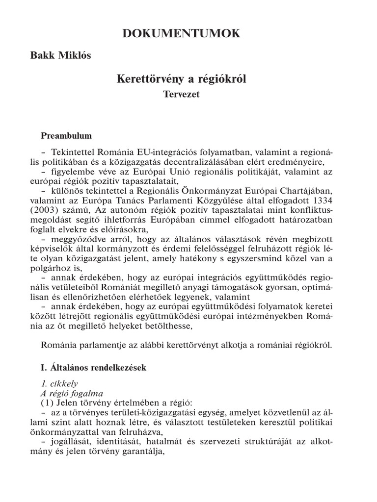 2004 1-2 18 Bakk Kerettorvenyaregiokrol | PDF