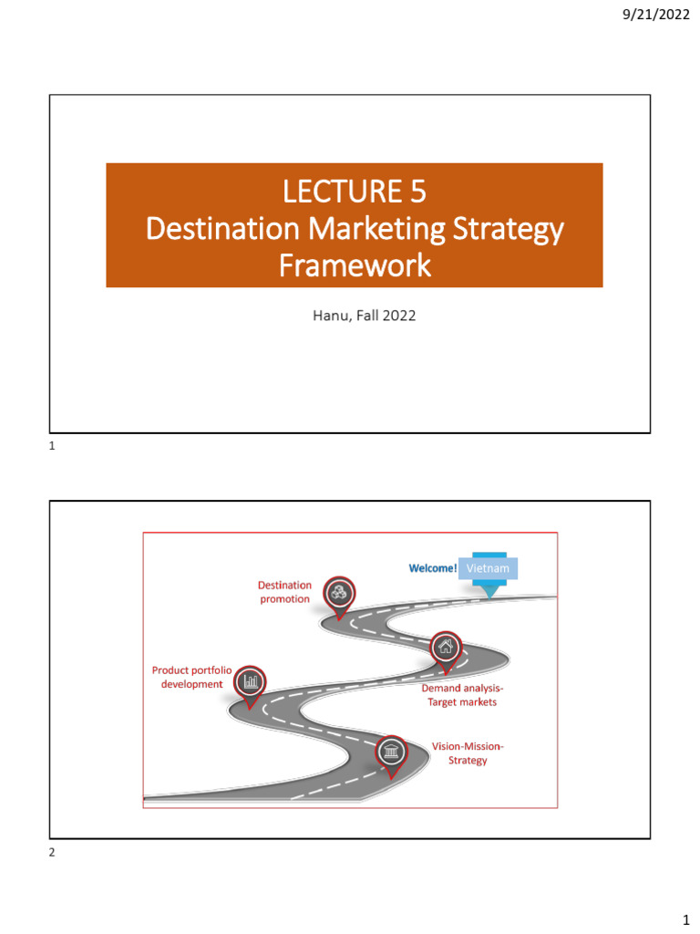 Lec 5 - Destination Marketing Strategy | PDF | Marketing Strategy ...