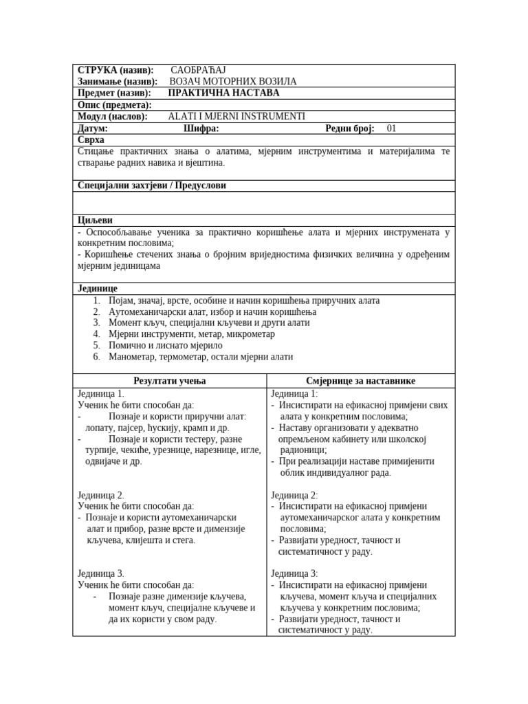 Prakticna Nastava | PDF