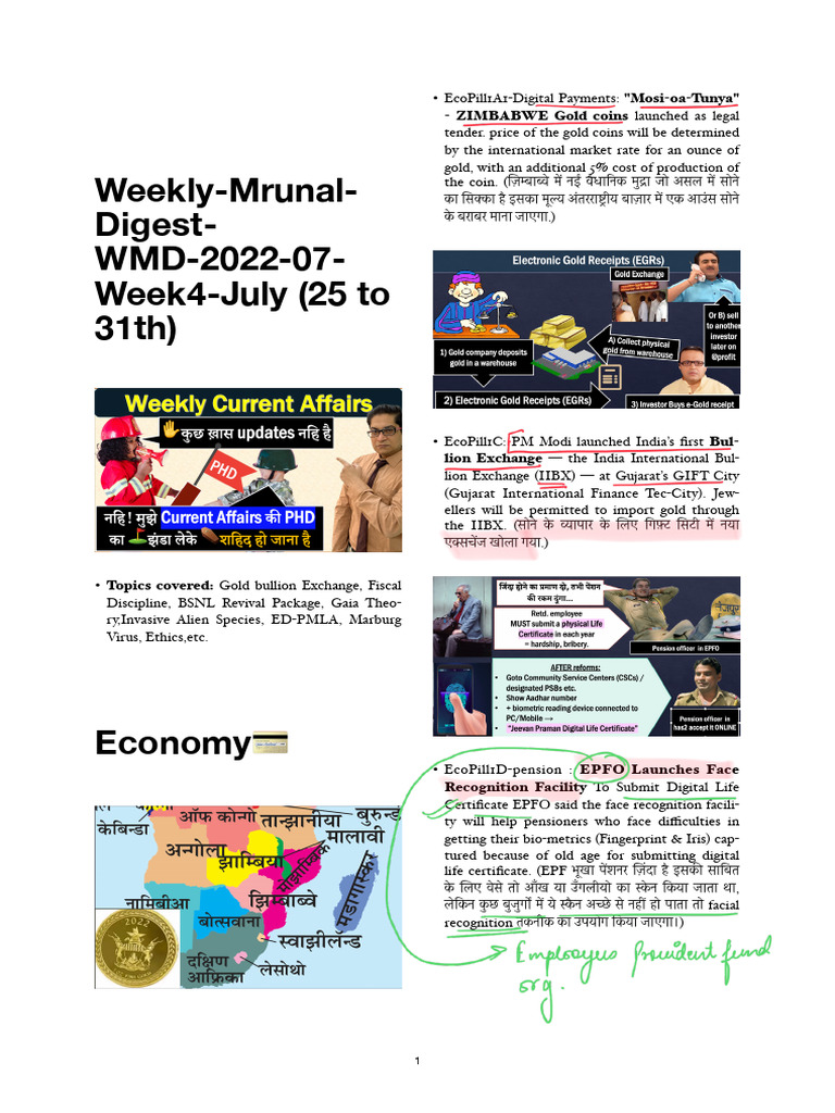 Weekly-Mrunal-Digest-WMD-2022-07-Week4-JuL | PDF