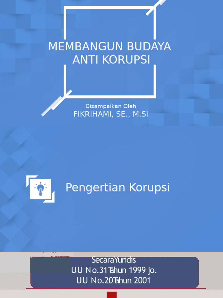 Anti Korupsi Dan Temuan Itko BPK | PDF