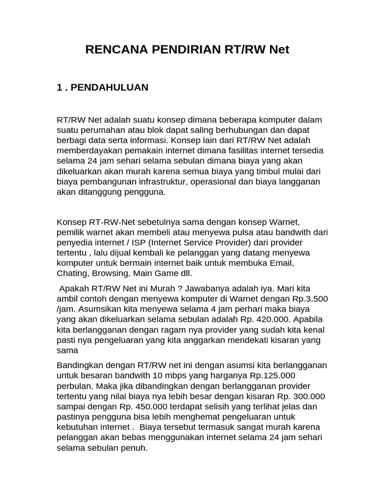Perincian Ratihnet | PDF