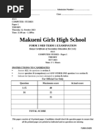 Desktop Publishing 2009-2021 Kcse Computer Studies Practical | PDF ...