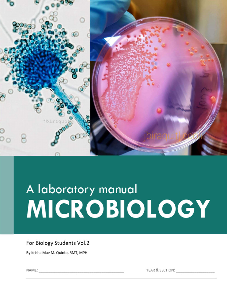 Microbiology Laboratory Manual Vol. 2 | PDF | Microscope | Growth Medium
