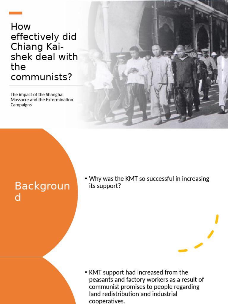 Lesson 5 - The Shanghai Massacre and Extermination | PDF