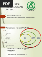 Panduan SIMK PATELKI untuk Anggota | PDF