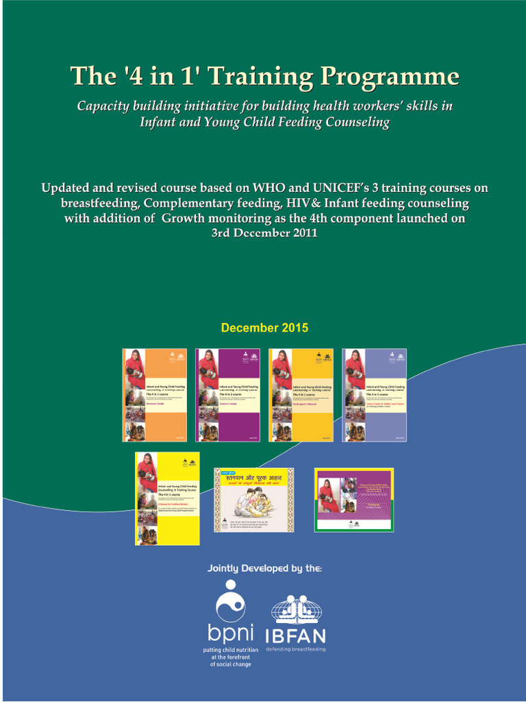 4 in 1 Brochure | PDF | Breastfeeding | Infant Feeding