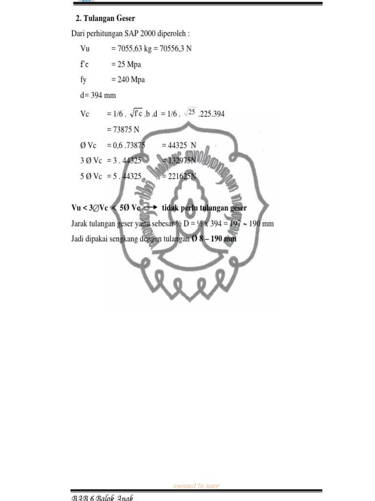 (123dok - Com) Perencanaan Struktur Dan Rencana Anggaran Biaya Rab ...