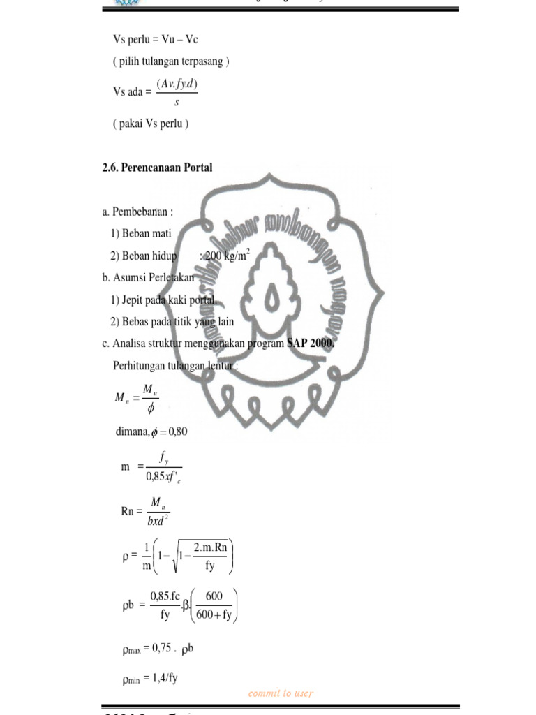 (123dok - Com) Perencanaan Struktur Dan Rencana Anggaran Biaya Rab ...